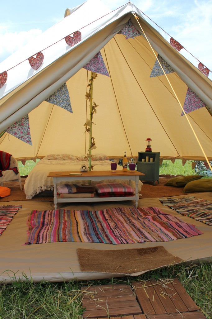 Magical camping experience with bell-tent glamping! | My Thrifty Life ...