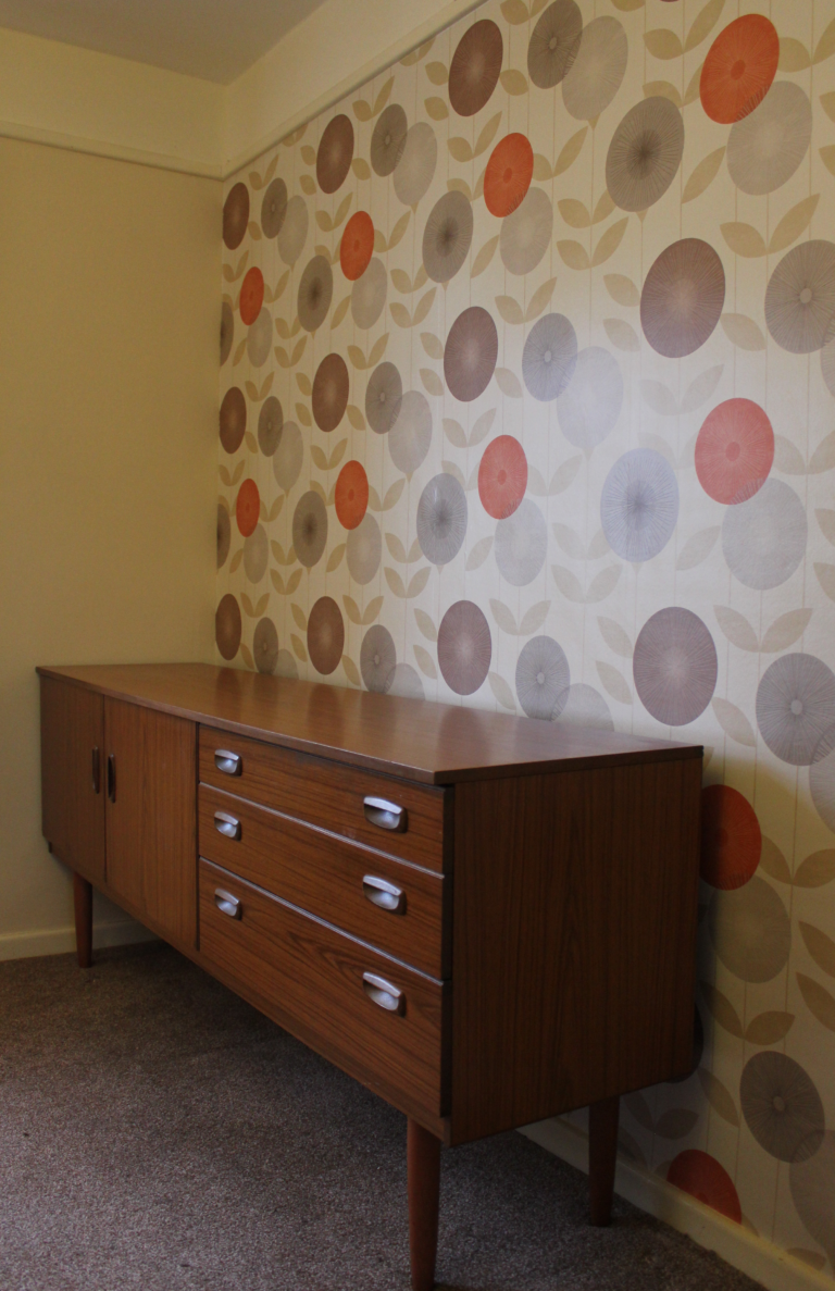 Inspirations for a retro living-room: Wall coverings | My Thrifty Life ...