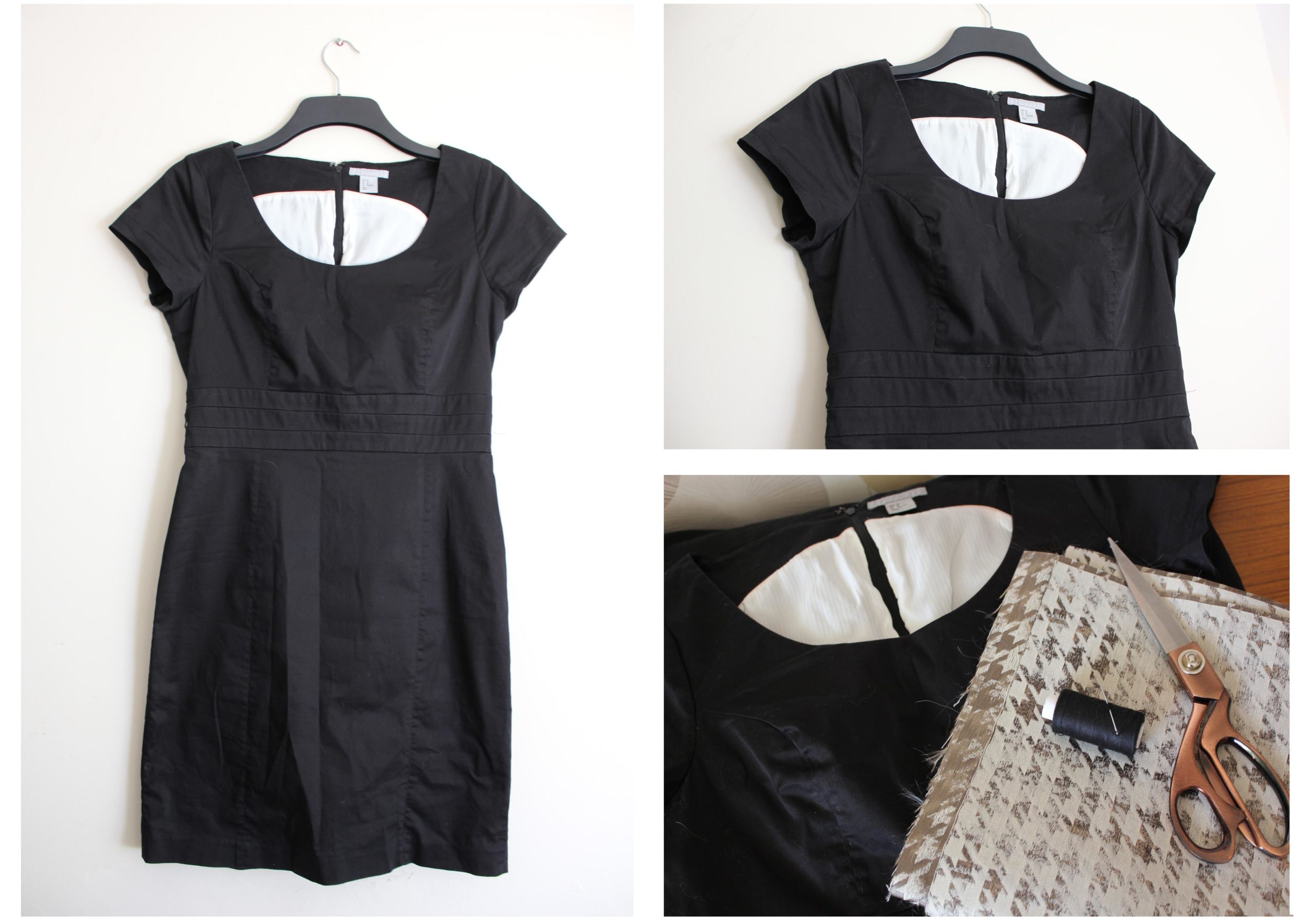 My country craft sewing project – adding contrast panels to a dress ...