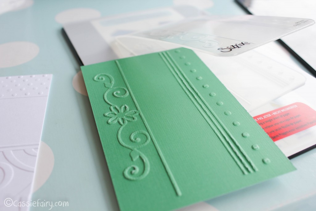 A new DIY craft for me – cardmaking & embossing | My Thrifty Life by ...