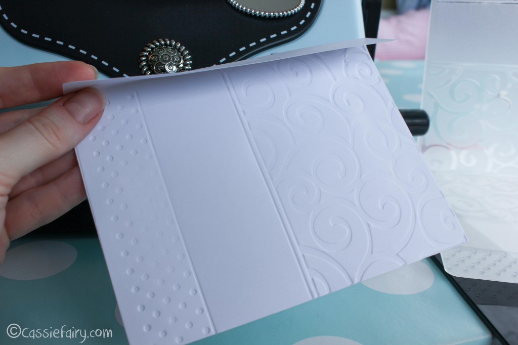 A new DIY craft for me – cardmaking & embossing | My Thrifty Life by ...