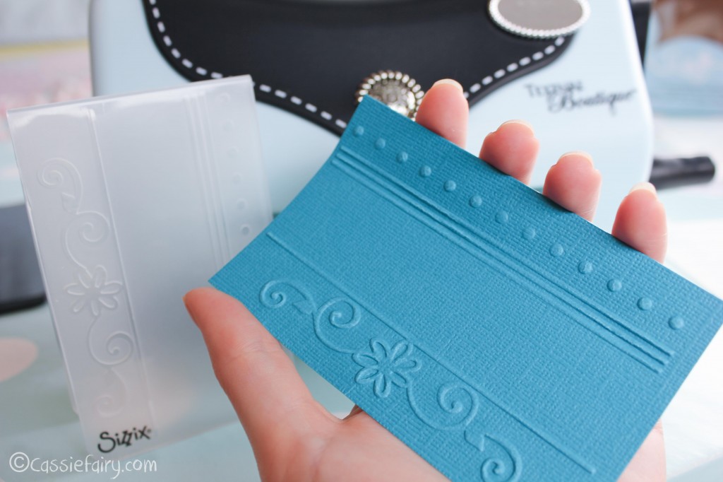 A new DIY craft for me – cardmaking & embossing | My Thrifty Life by ...