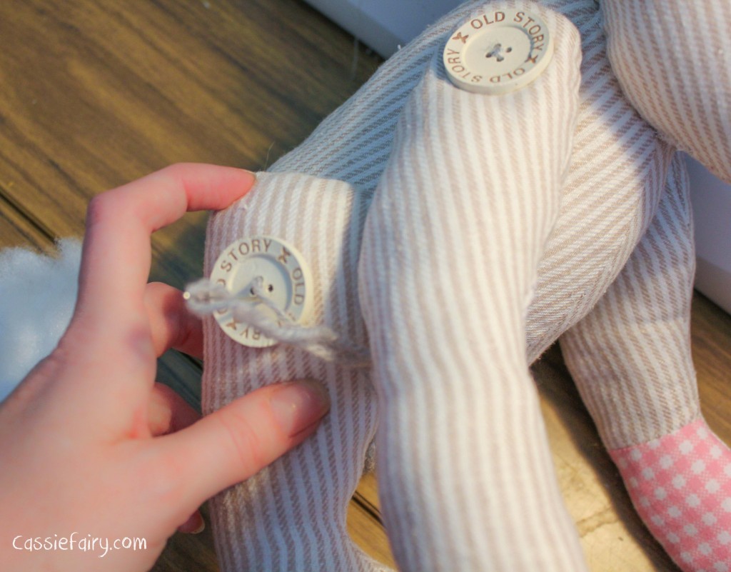 DIY sewing a teddy bear | My Thrifty Life by Cassie Fairy | Inspiration ...