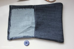 DIY trouser-leg clutch bag | My Thrifty Life by Cassie Fairy ...