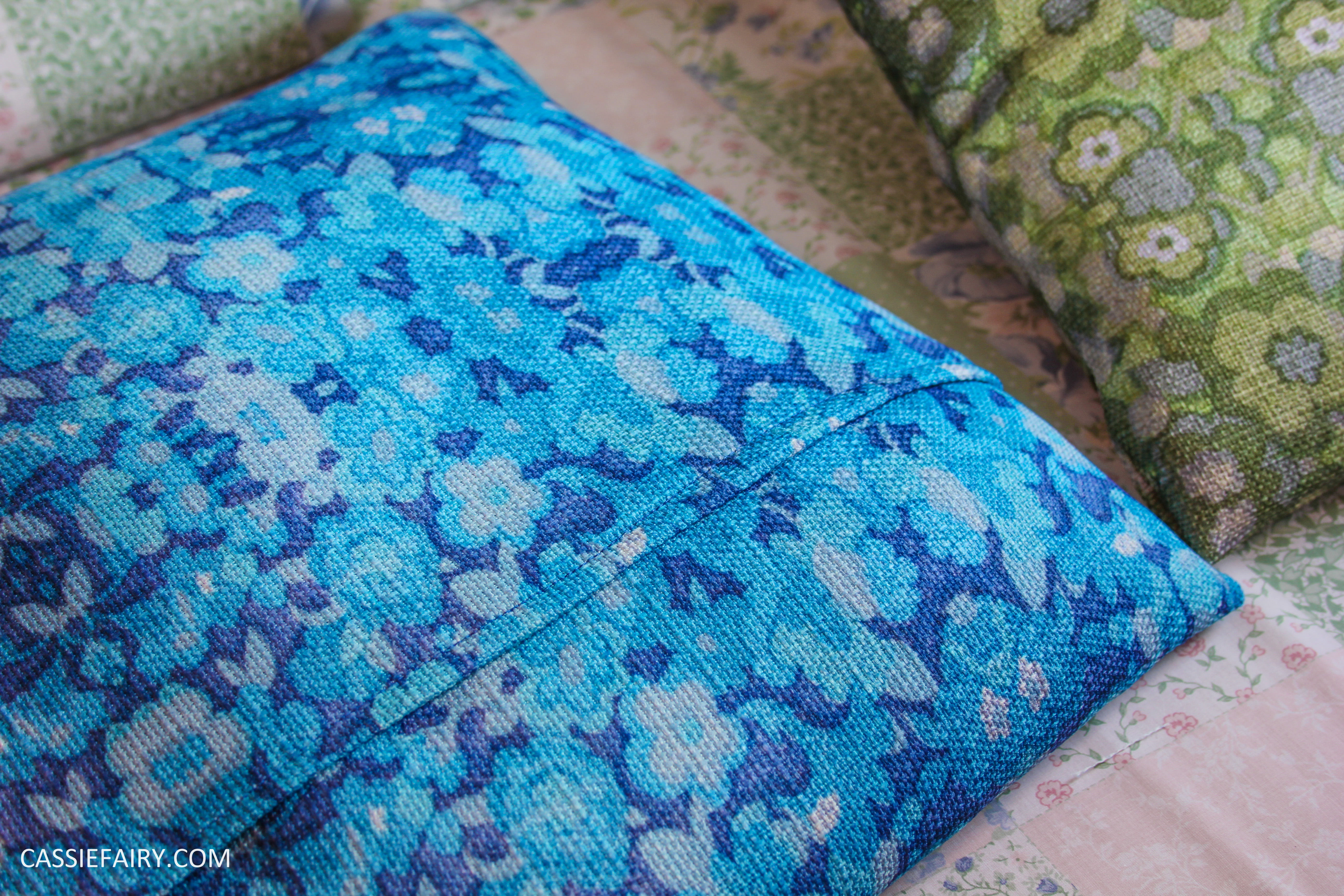 easy diy simple cushion step by step tutorial custom printed retro ...