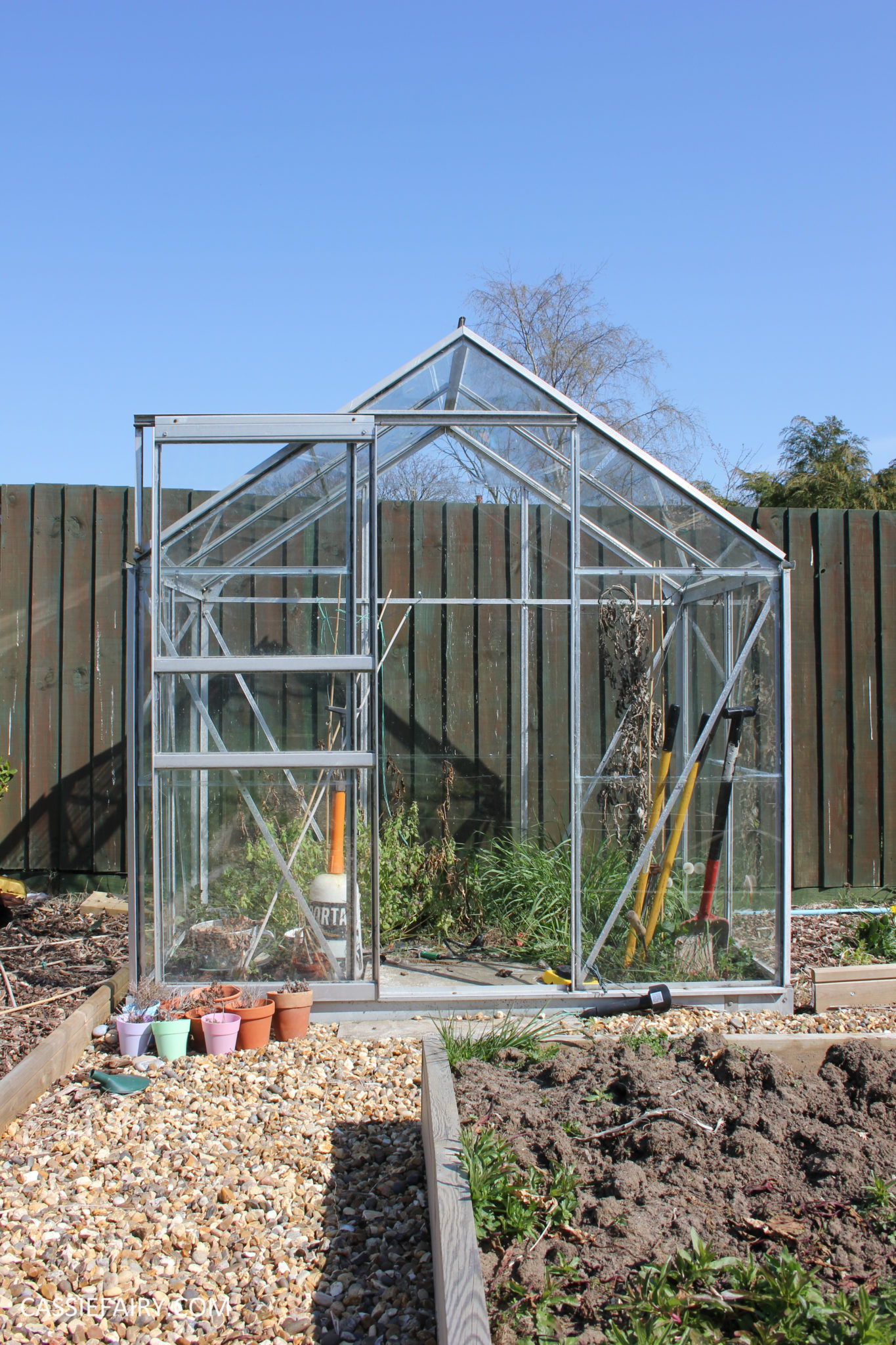 How does your garden grow? My greenhouse makeover | My Thrifty Life by ...