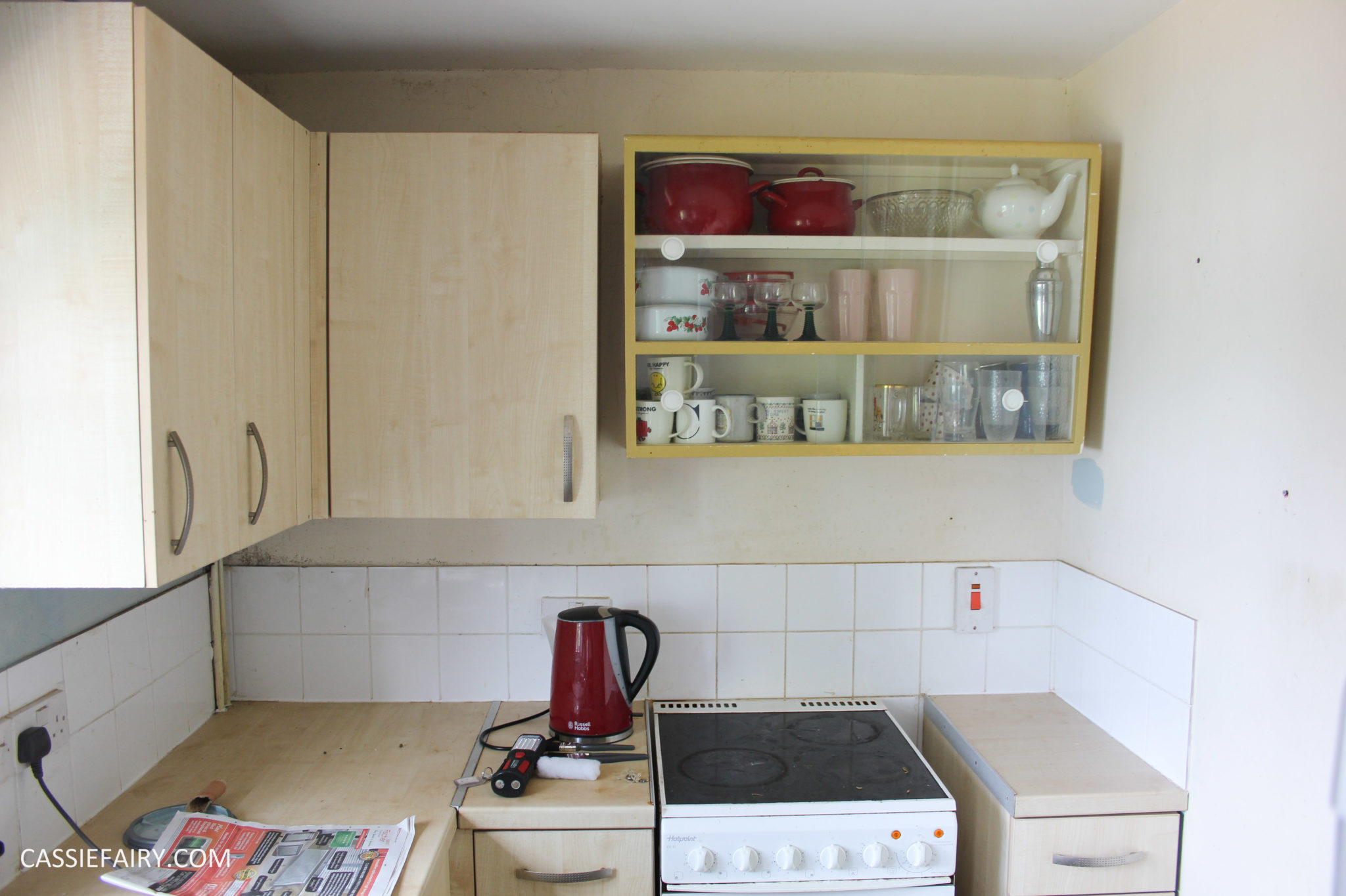 My mini kitchen makeover – Bring me sunshine + chalkboard DIY | My ...