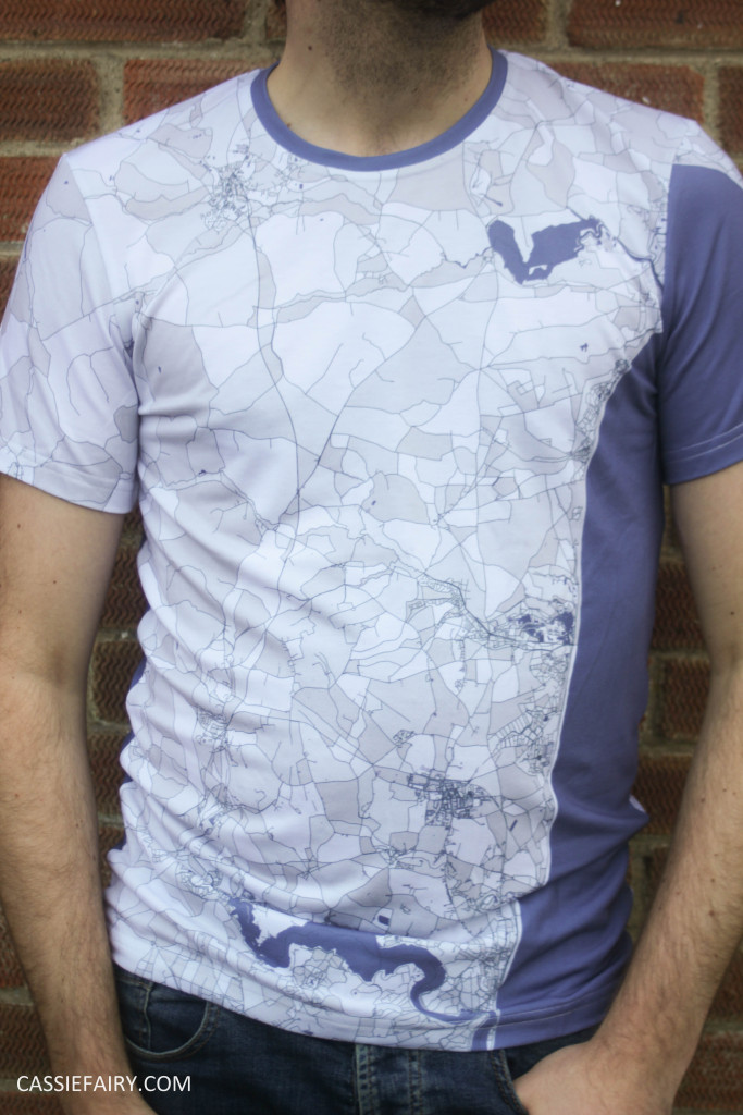 Map geek – Wear your map on your sleeve | My Thrifty Life by Cassie ...