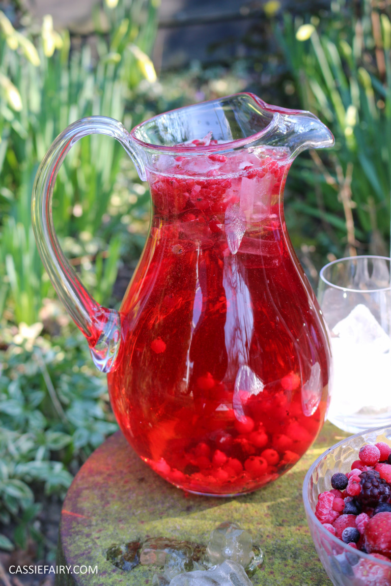 Fruity alcohol-free party punch recipe | My Thrifty Life by Cassie ...