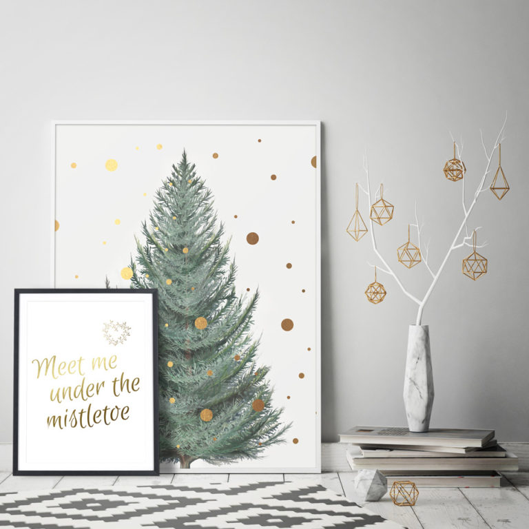 How to decorate with festive art | My Thrifty Life by Cassie Fairy ...