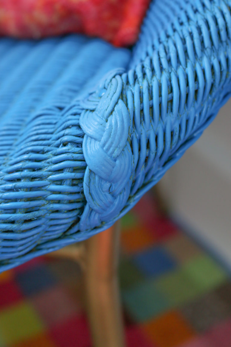 My Lloyd Loom chair makeover is in Reloved magazine! | My Thrifty Life ...
