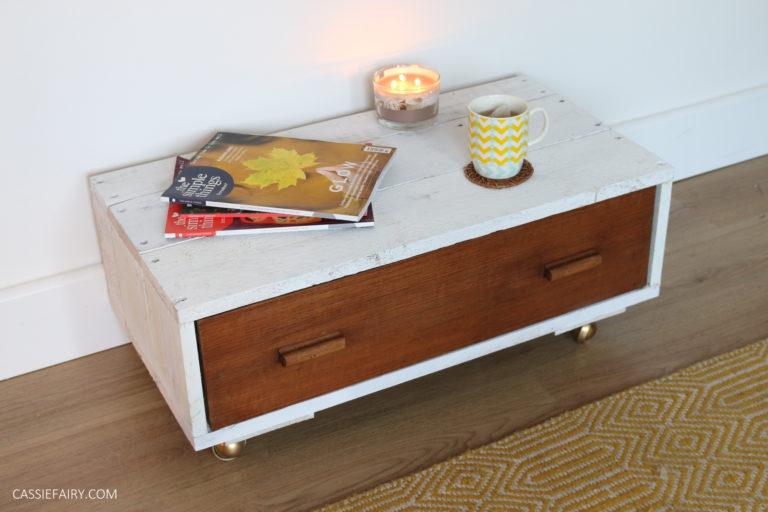 DIY Furniture: How to upcycle a drawer to create a coffee table | My ...