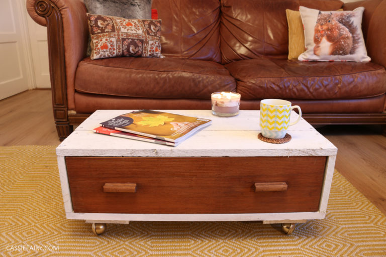 DIY Furniture: How to upcycle a drawer to create a coffee table | My ...