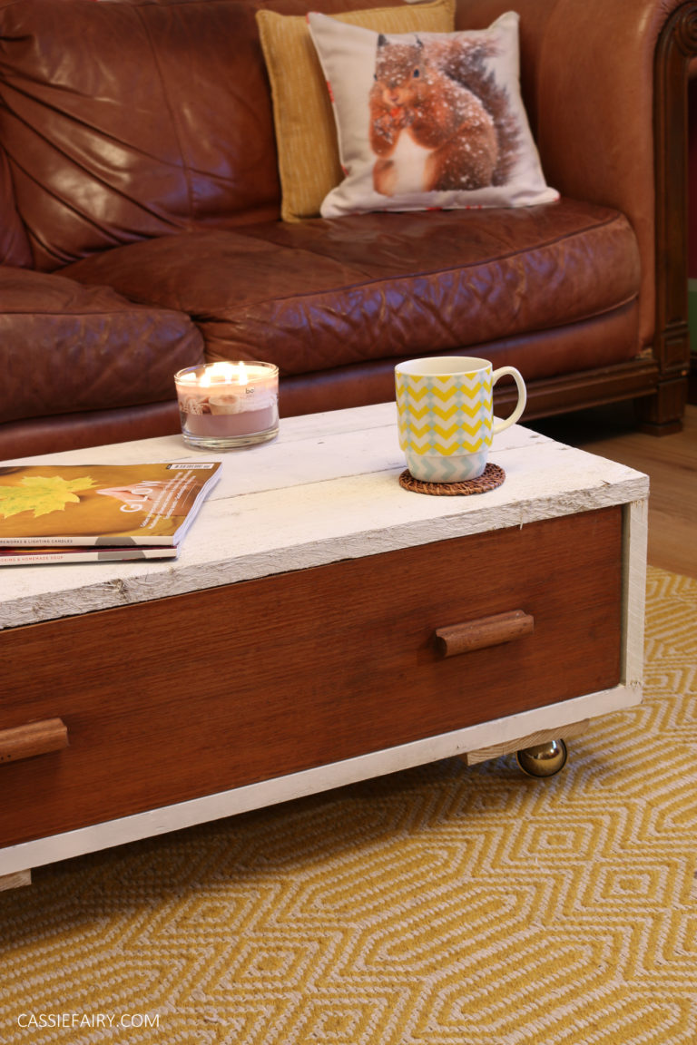 DIY Furniture: How to upcycle a drawer to create a coffee table | My ...