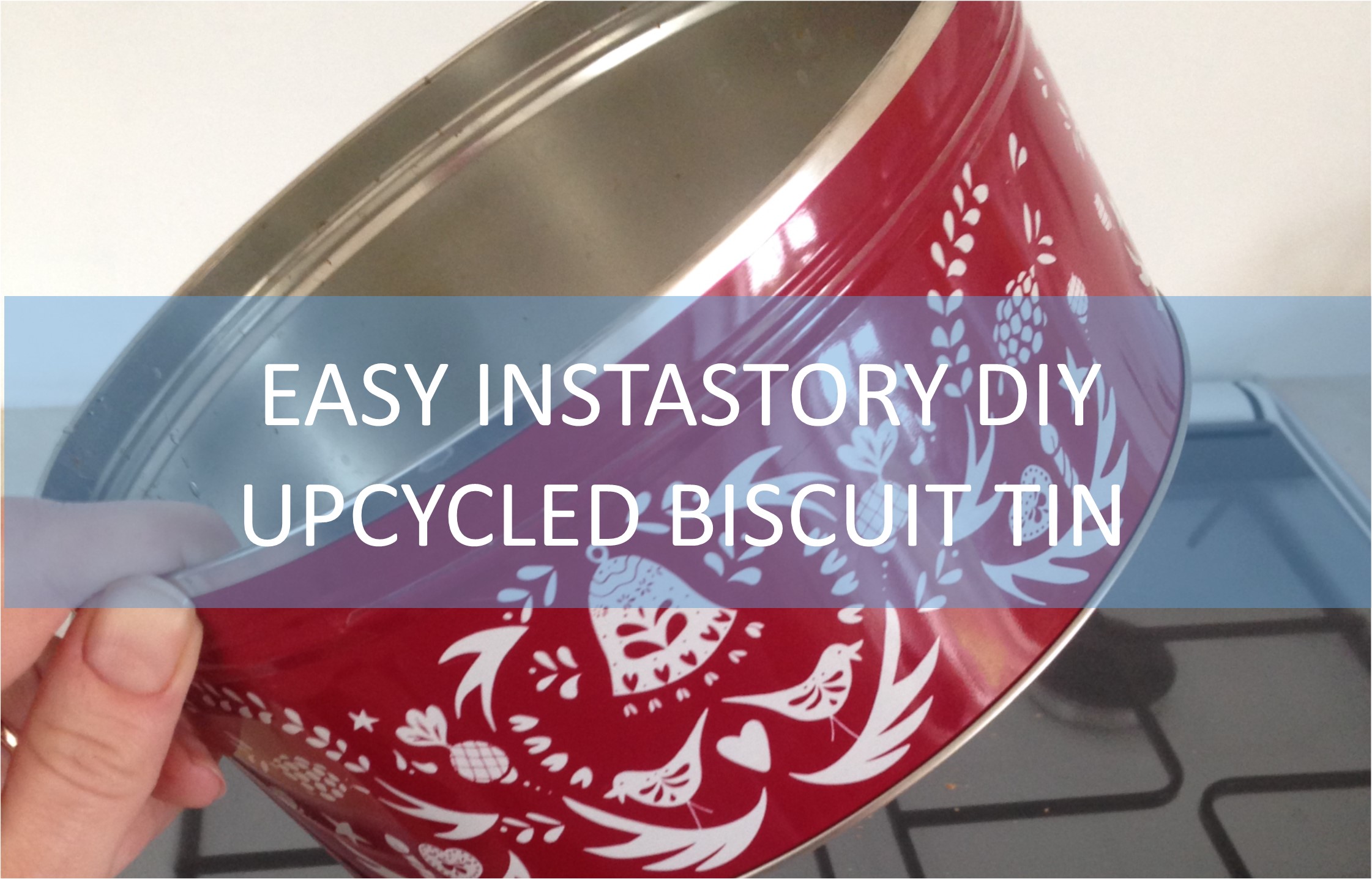 How to recycle & reuse old biscuit & sweet tins | My Thrifty Life by ...