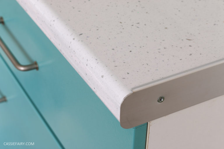 My Thrifty 50s Kitchen Renovation: A low-cost worktop & upcycled ...