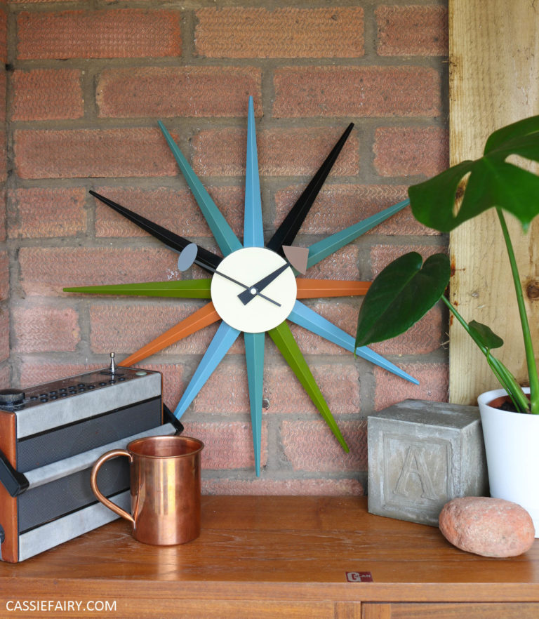 Interior design inspiration – Mid-century modern clocks | My Thrifty ...