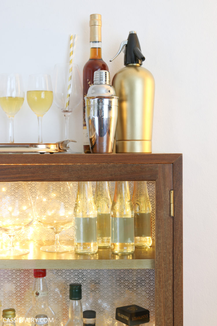 How to DIY a retro cocktail cabinet for your festive parties | My ...