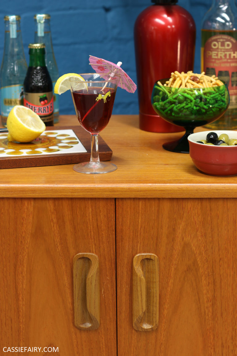 How to style a retro cocktail cabinet for your New Year’s Eve party ...