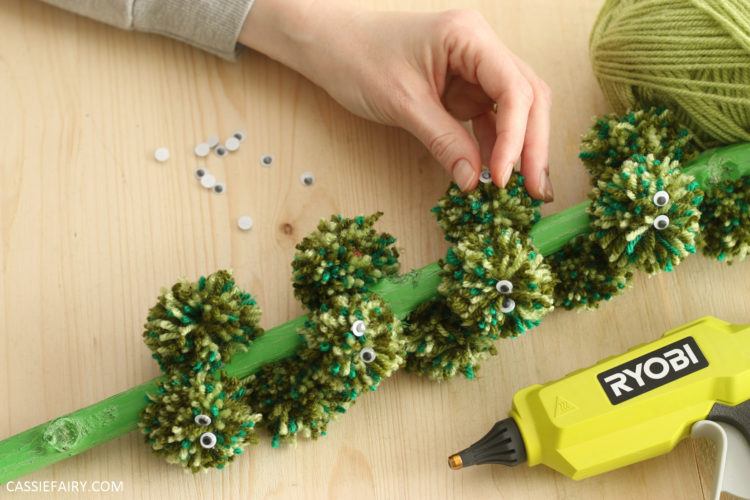 How to make a funny stalk of sprouts Christmas decoration | My Thrifty ...