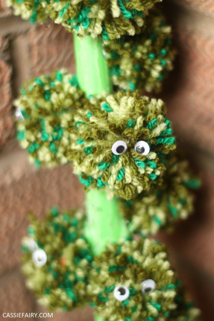 How to make a funny stalk of sprouts Christmas decoration | My Thrifty ...