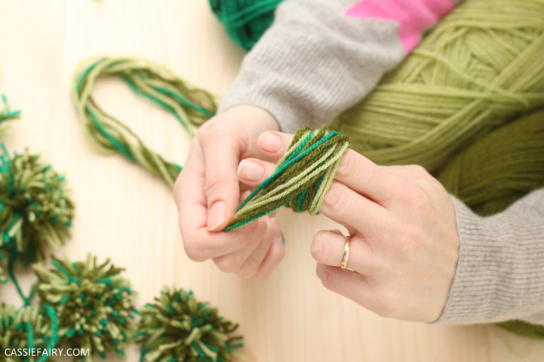 How to make a funny stalk of sprouts Christmas decoration | My Thrifty ...