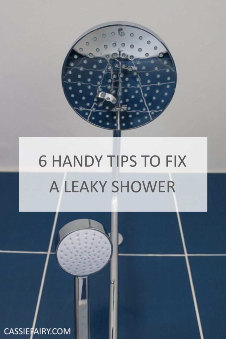 6 Handy DIY tips to help you diagnose & fix a leaking shower yourself ...