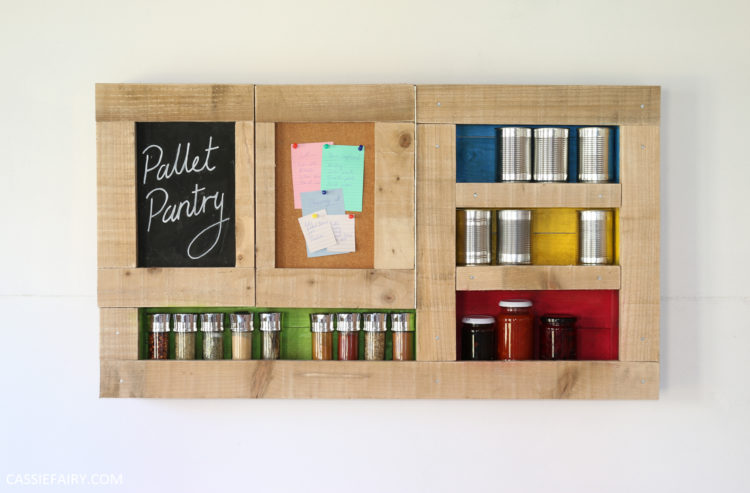 How to make a kitchen pantry unit from recycled pallet wood | My ...