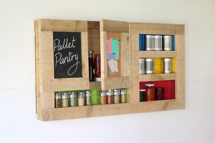 How to make a kitchen pantry unit from recycled pallet wood | My ...