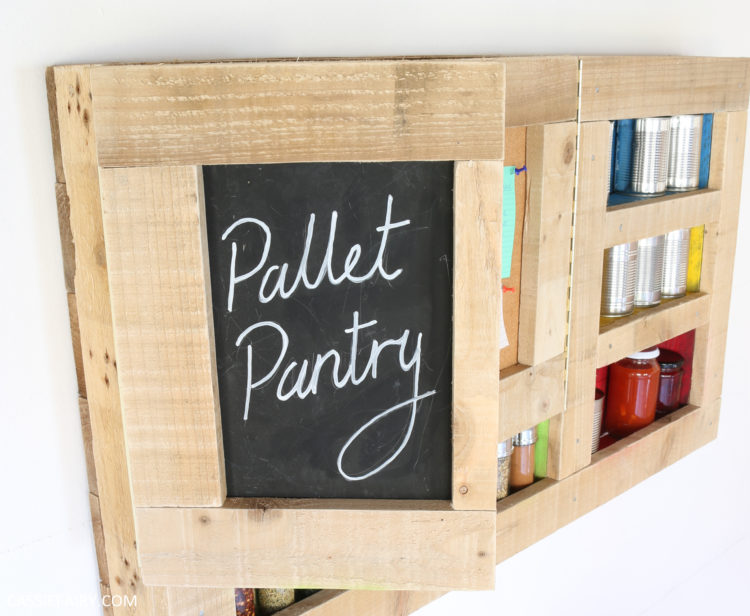 How to make a kitchen pantry unit from recycled pallet wood | My ...