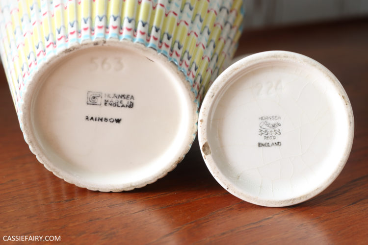 How to identify vintage Hornsea & 3 ways to style it in your home | My ...