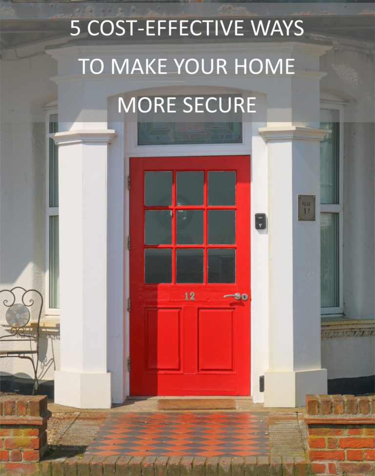 Guest post: 5 Cost-efficient ways to make your home more secure | My ...
