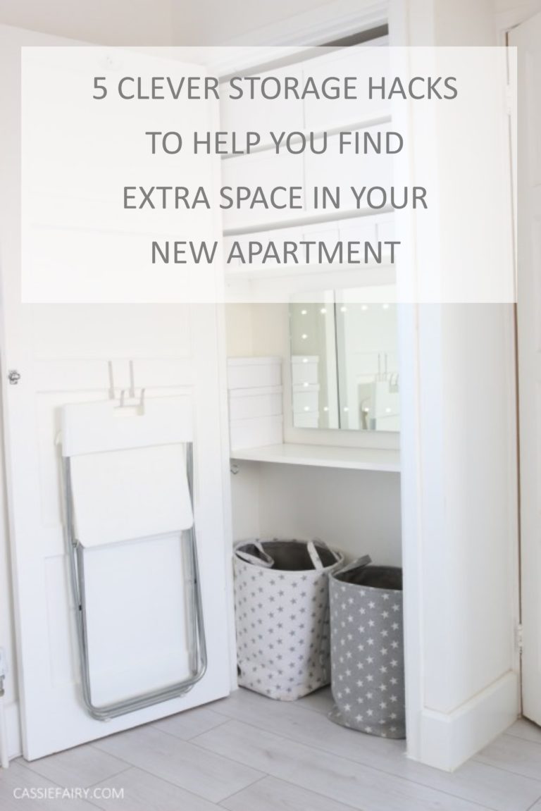 How to find more space in your new apartment with 5 clever storage ...