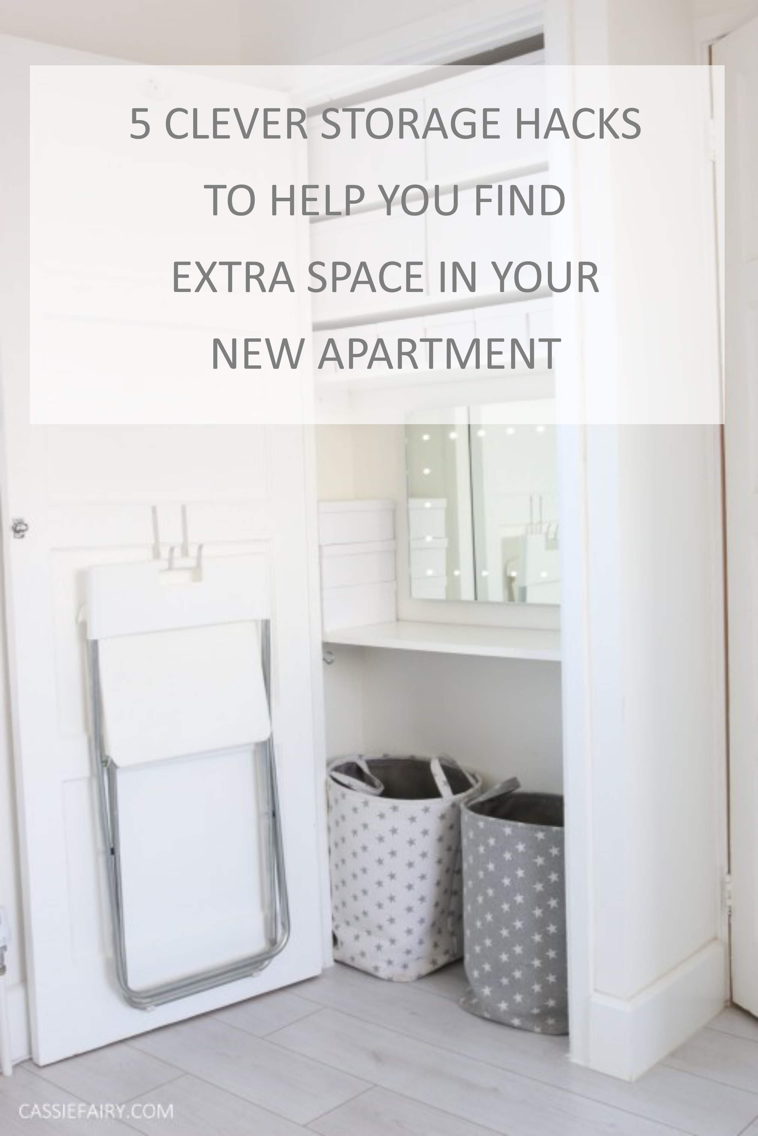 How to find more space in your new apartment with 5 clever storage ...