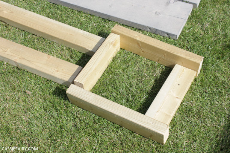 How to DIY rustic garden benches using upcycled scaffold boards | My ...