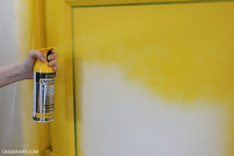Step-by-step video to revamp a PVC door with a pop of summery colour ...