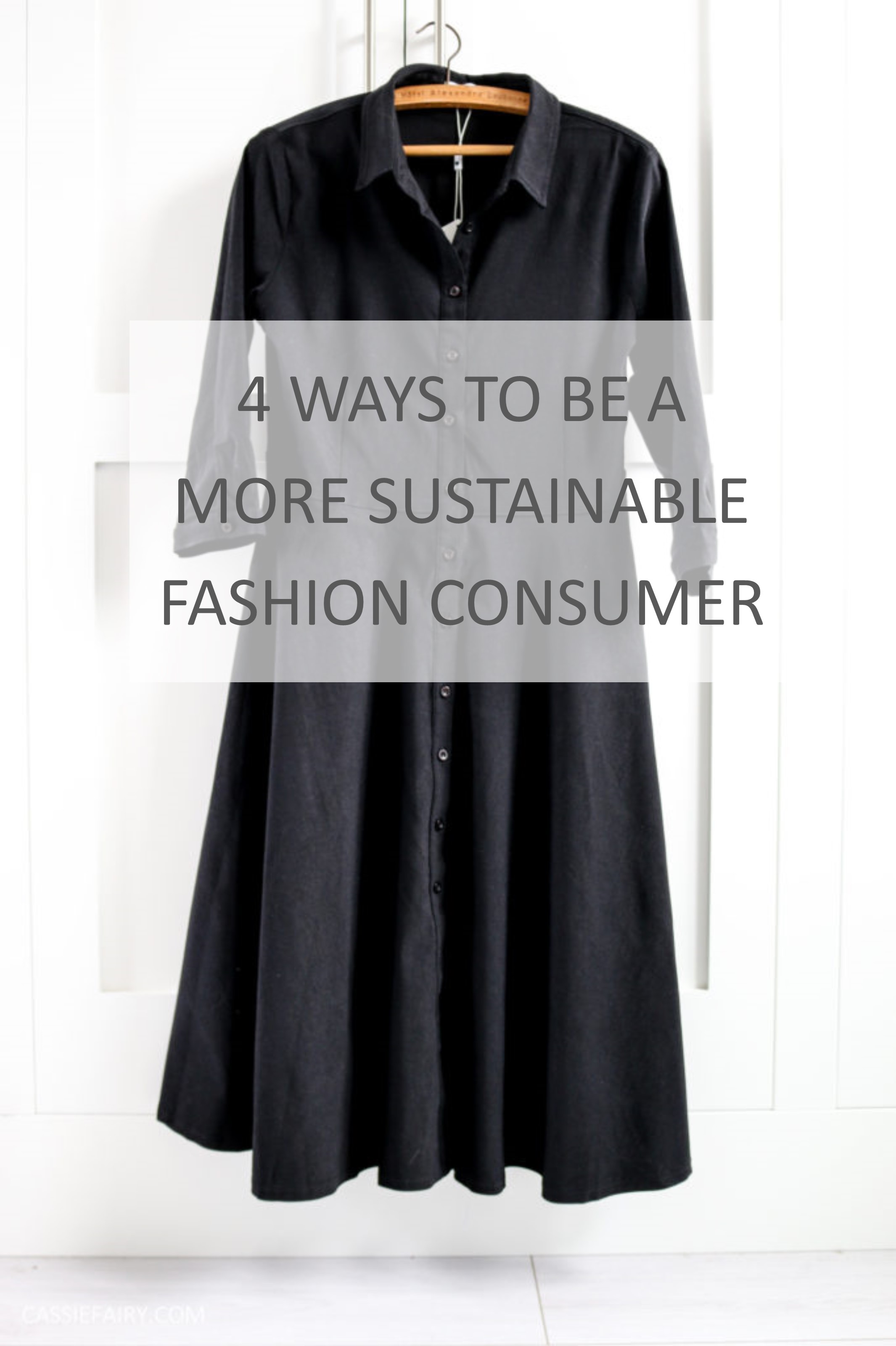 How to be a more sustainable fashion consumer | My Thrifty Life by ...