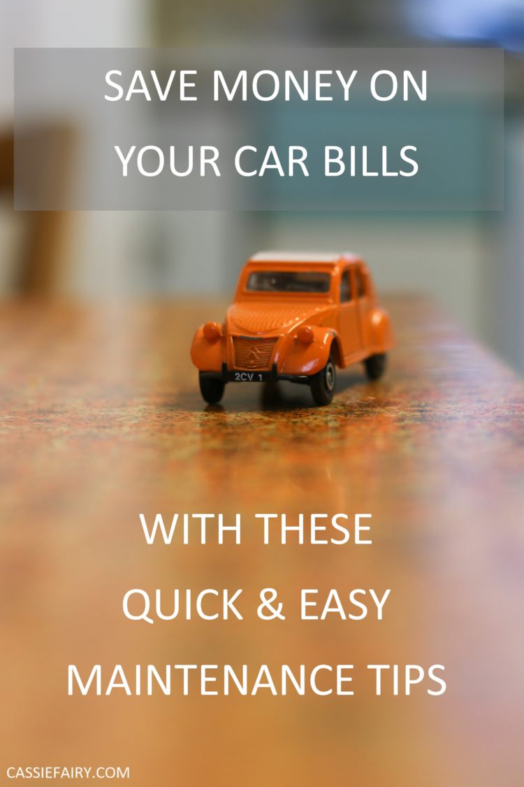 Easy maintenance tasks to help save money on car bills – even ...