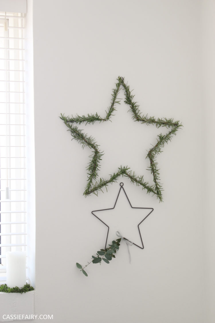 3 Ways to DIY a Scandinavian style star wreath for Christmas | My ...
