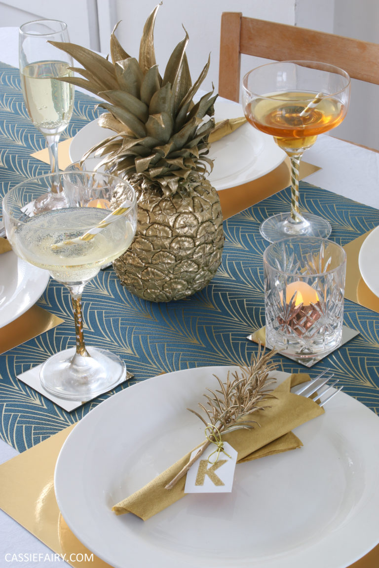How to create a Great Gatsby-style party table on a budget | My Thrifty ...