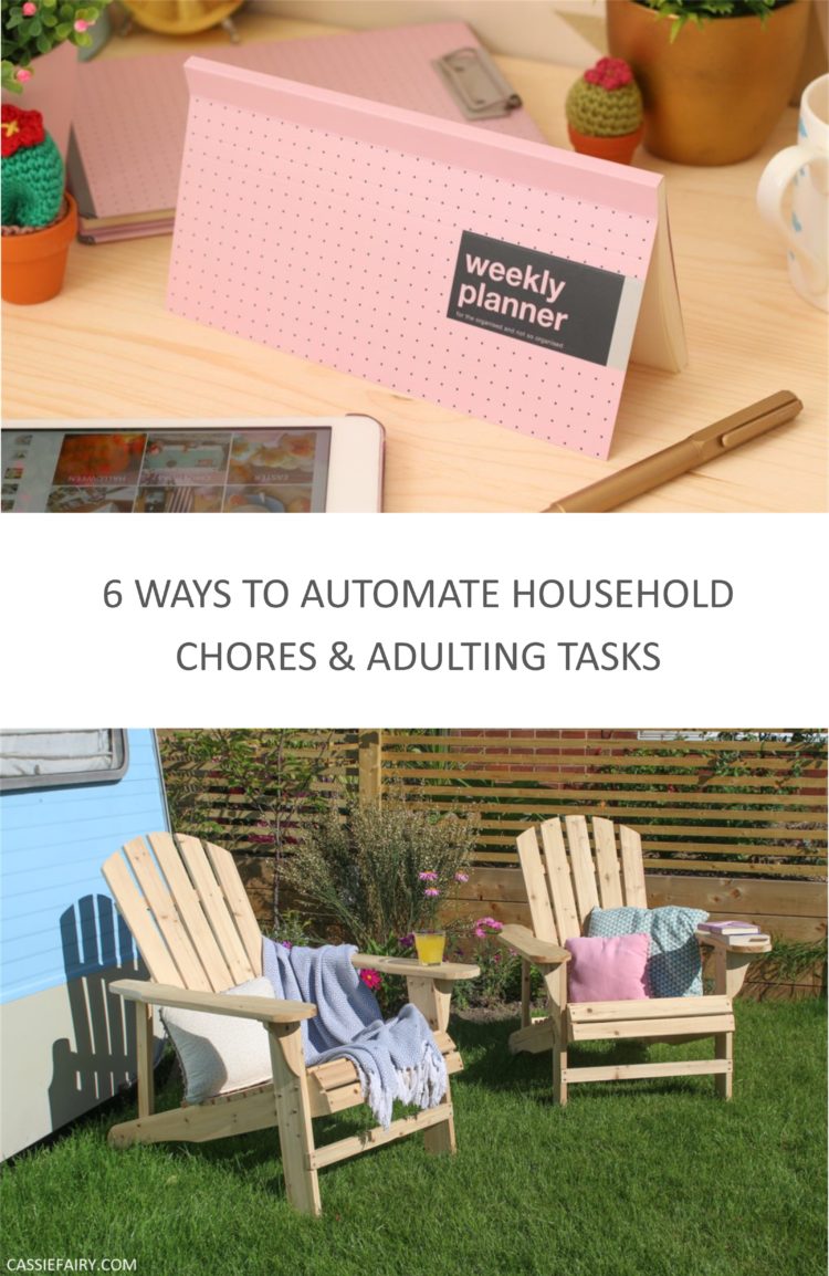 6 Ways to automate your household chores & adulting tasks | My Thrifty ...