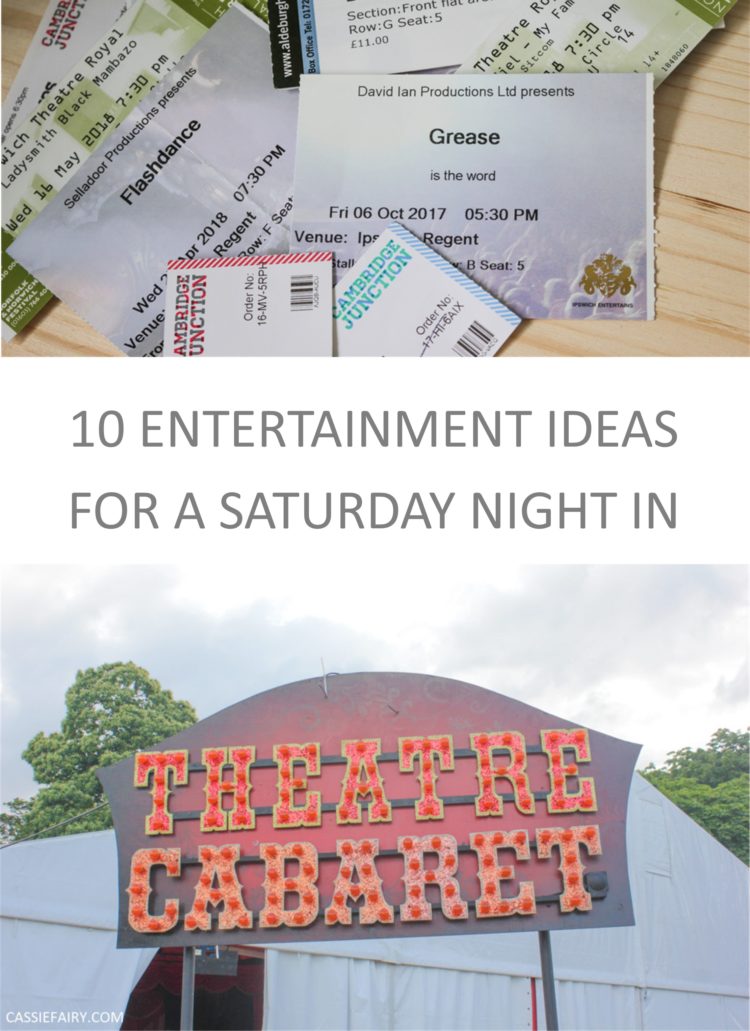 10 Fun things to do at home on a Saturday night (yes, even live shows ...