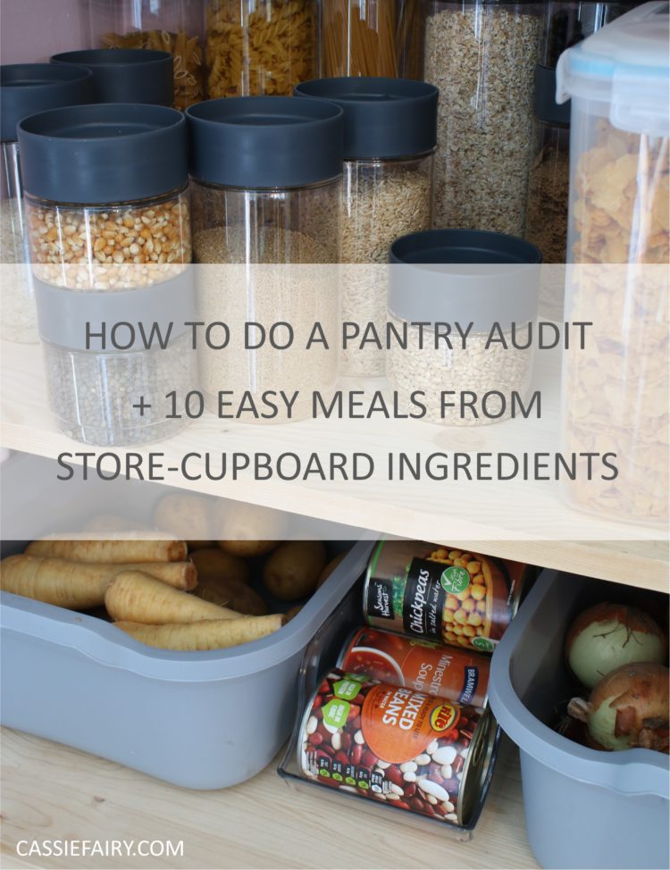 How to do a pantry audit & my top 10 store-cupboard meals | My Thrifty ...
