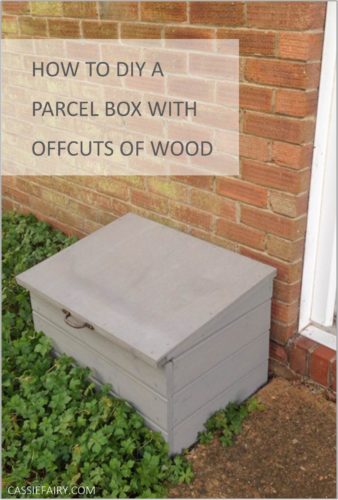 DIY Guide – How to build a delivery box with offcuts of wood | My ...
