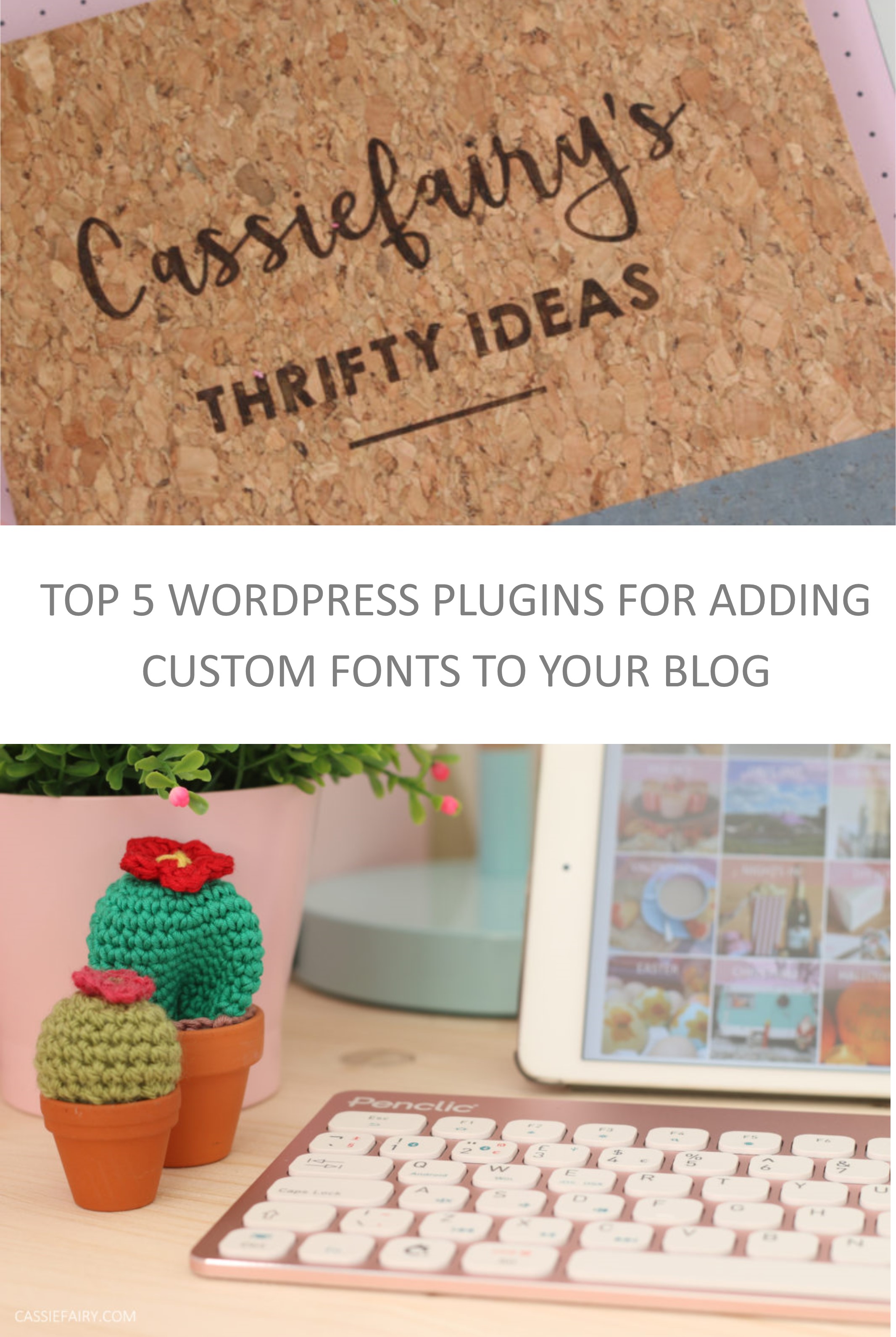 Top 5 WordPress plugins for adding custom fonts to your website or blog | My Thrifty Life by ...
