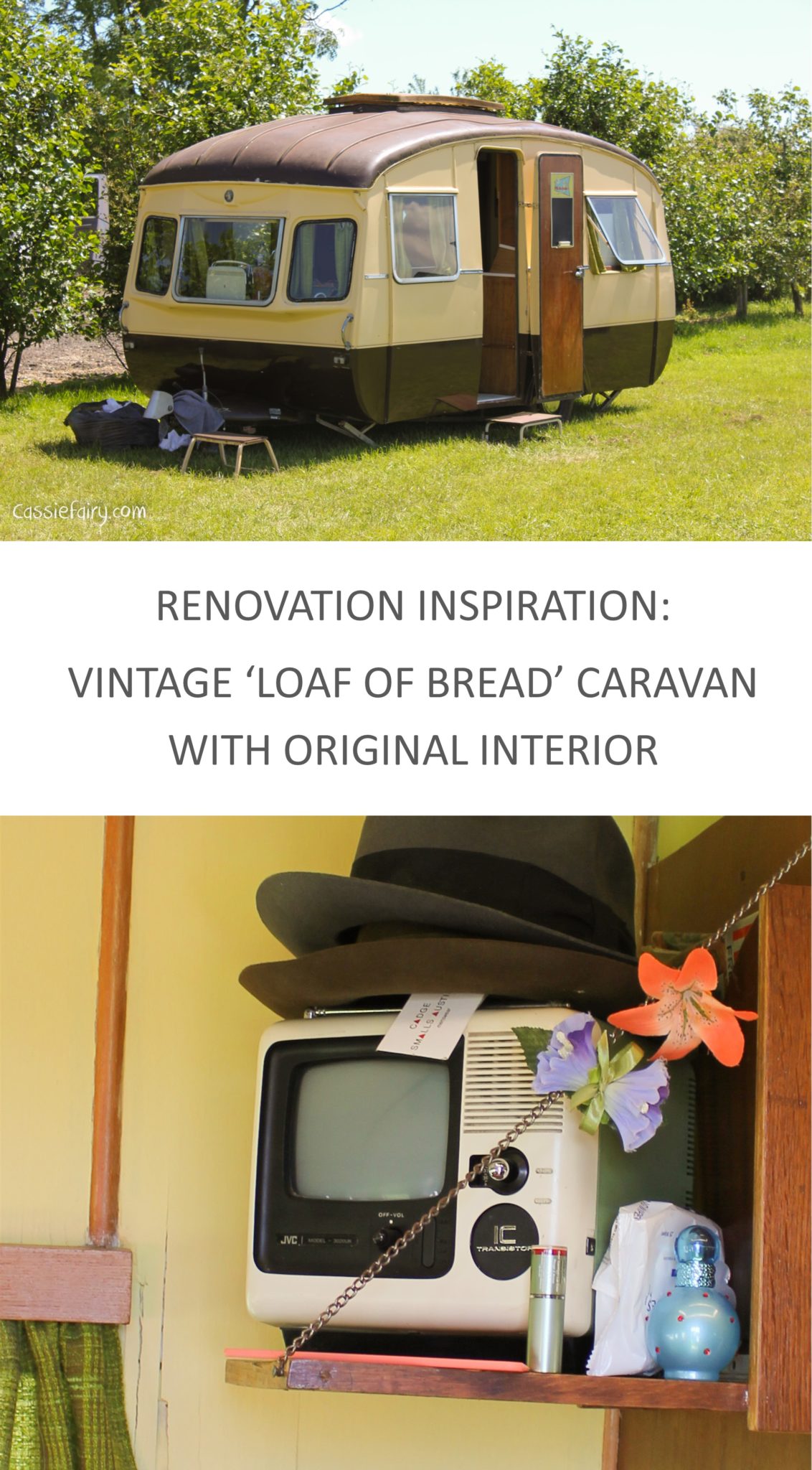 Renovation inspiration – Vintage ‘loaf of bread’ caravan | My Thrifty ...