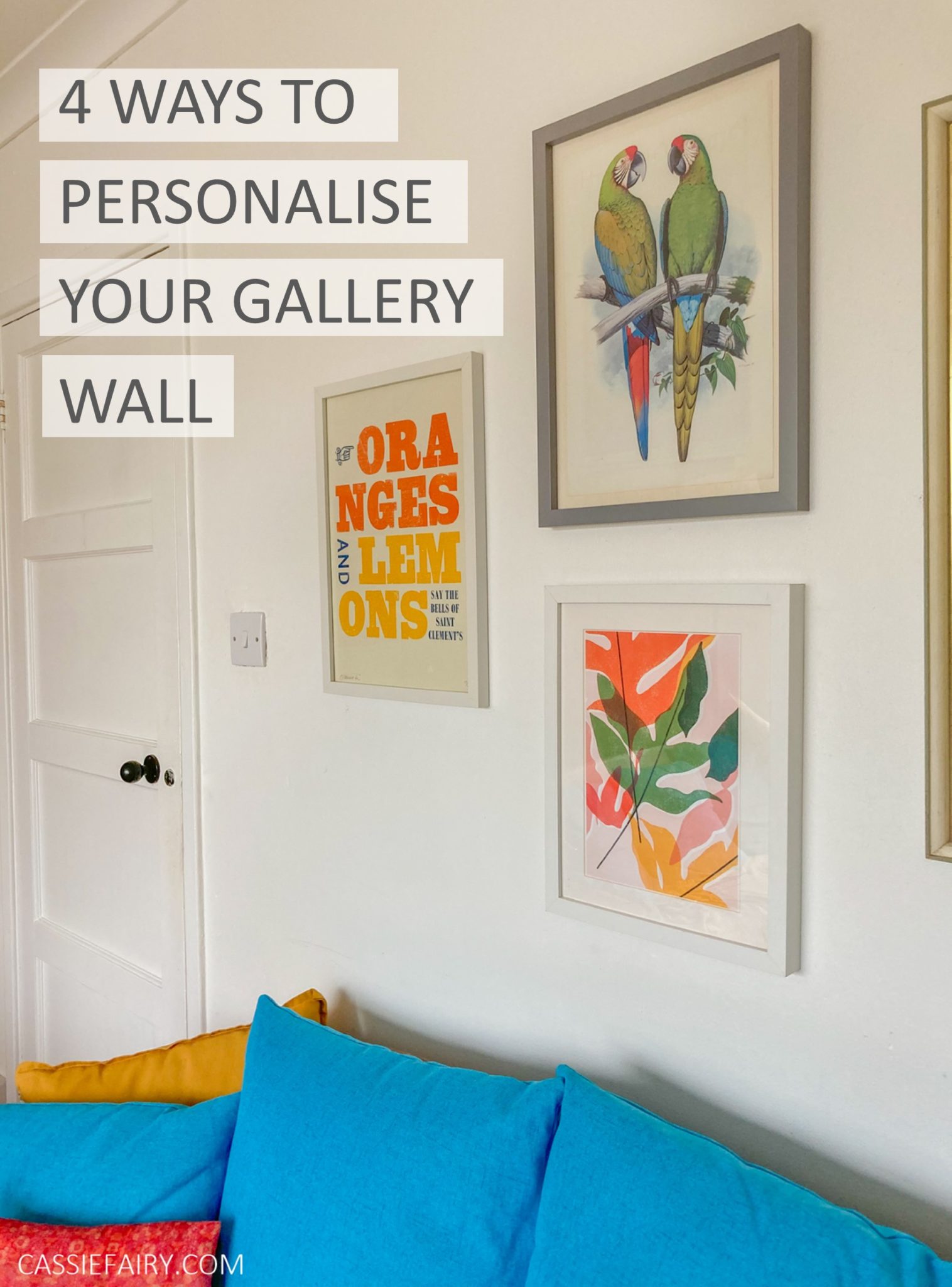 4 Ways I’ve personalised my gallery wall with custom artwork | My ...