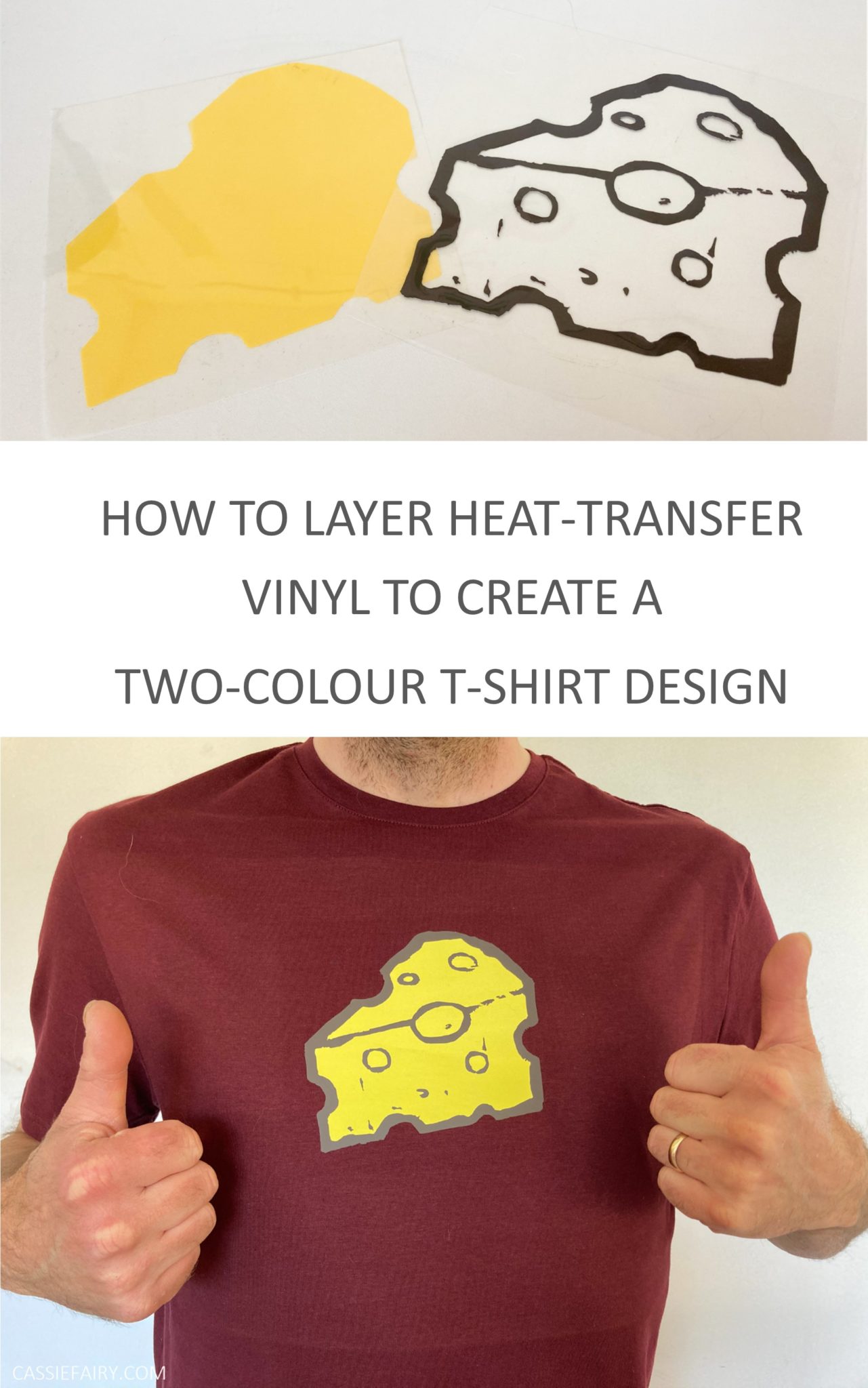 DIY Video – How to create a two layer T-shirt design with heat-transfer ...
