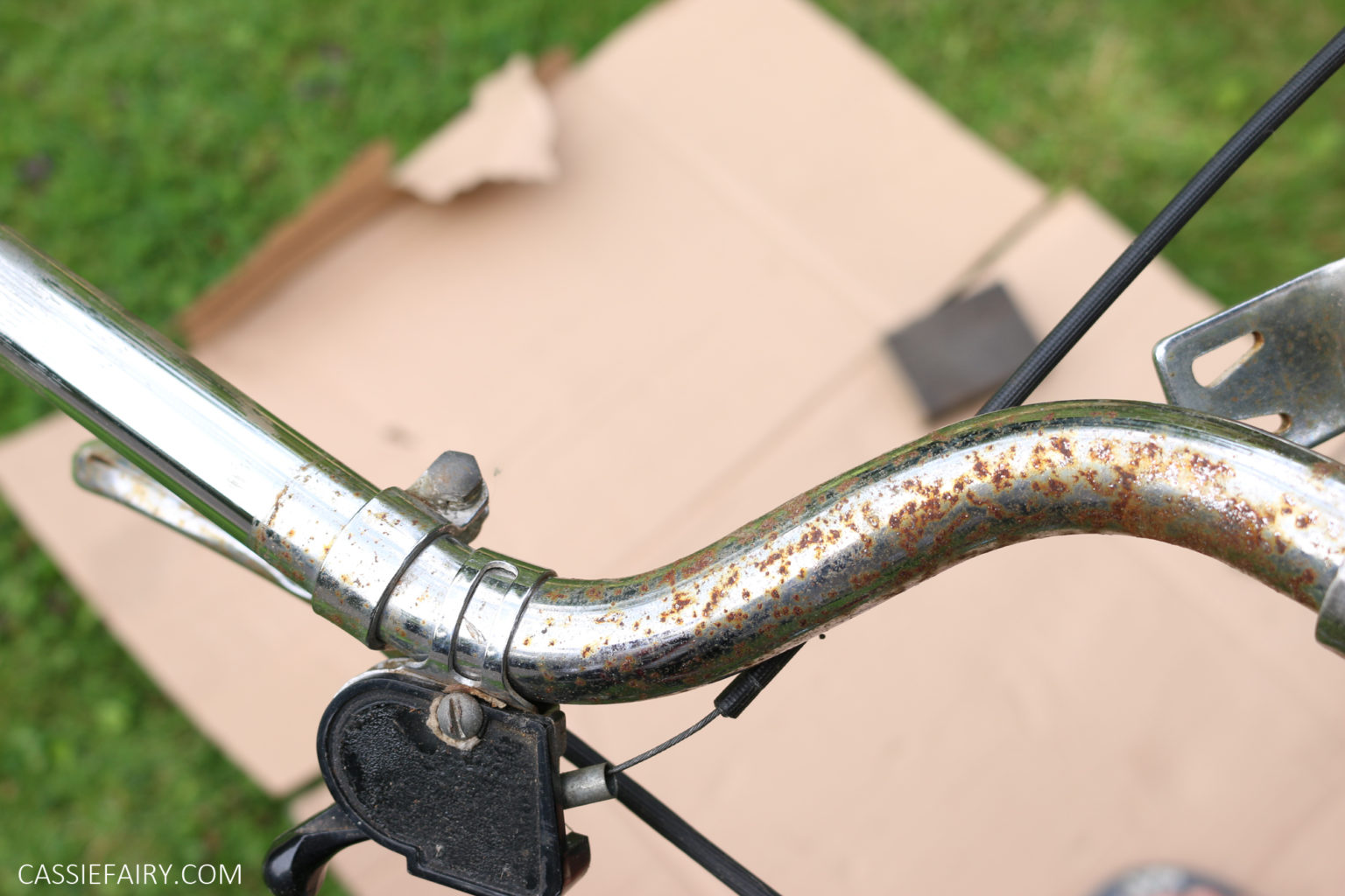 Upcycling a rusty old bicycle into a planter for your cottage garden ...