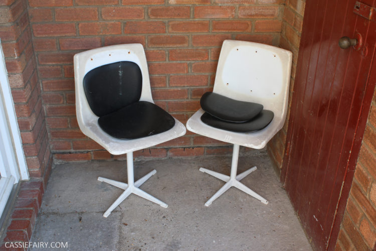 Step-by-step upcycling project: Easy ways to revamp old plastic chairs ...